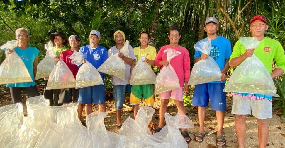 10K Bangus Fingerlings, pinamahagi ng BFAR sa Camarines Norte