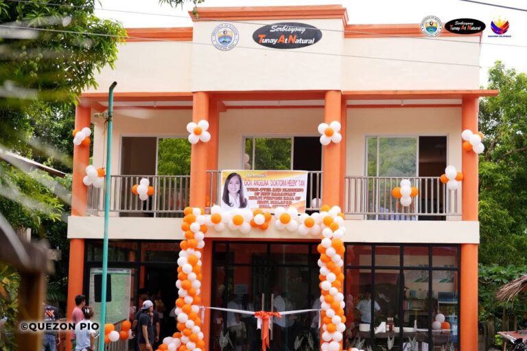 Multi-Purpose Building sa Barangay Malapad, Real, Quezon, pormal nang ...